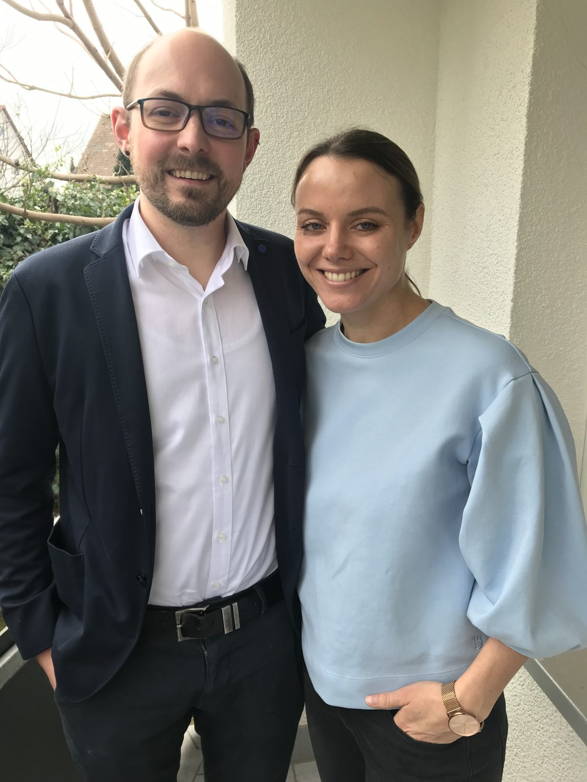 Pfarrerin Christine Marschall und Pfarrer Matthias Marschall ...